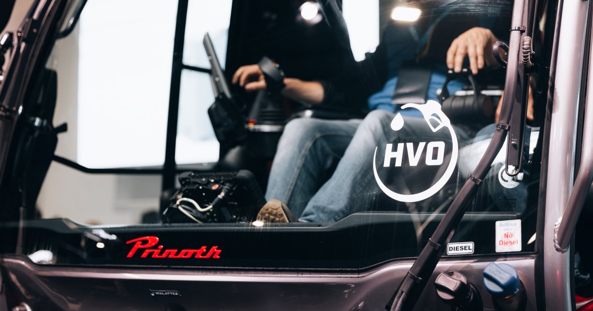 Green solutions: HVO in the test - Prinoth